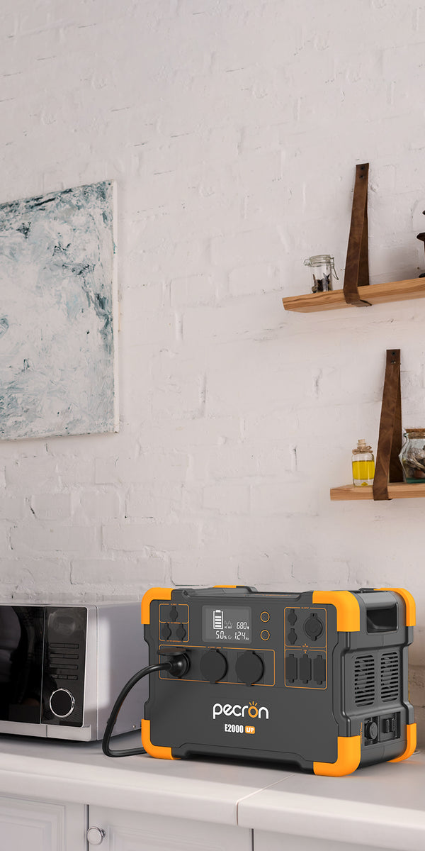 PECRON: Portable Power Station & Best Solar Generator Kit